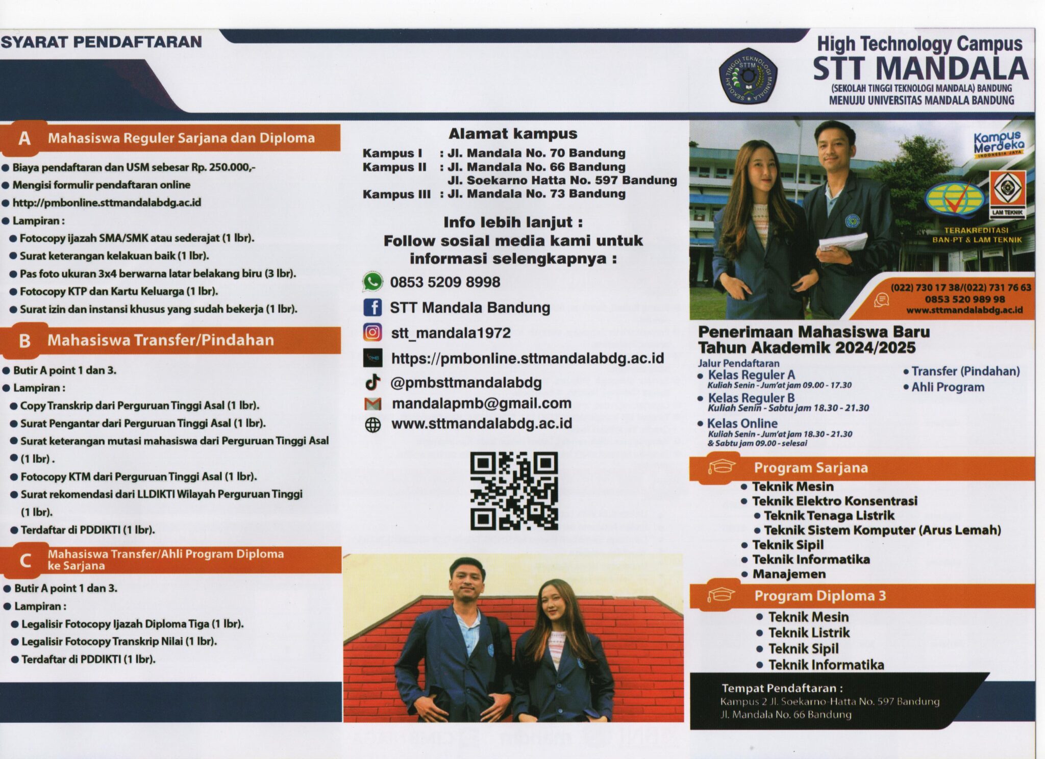 Sekolah Tinggi Teknologi Mandala – High Technology Campus